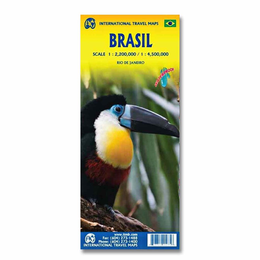 Brazil Travel Reference Map