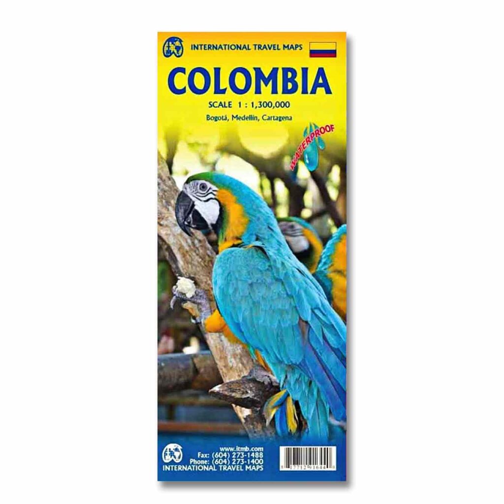 Colombia Travel Reference Map