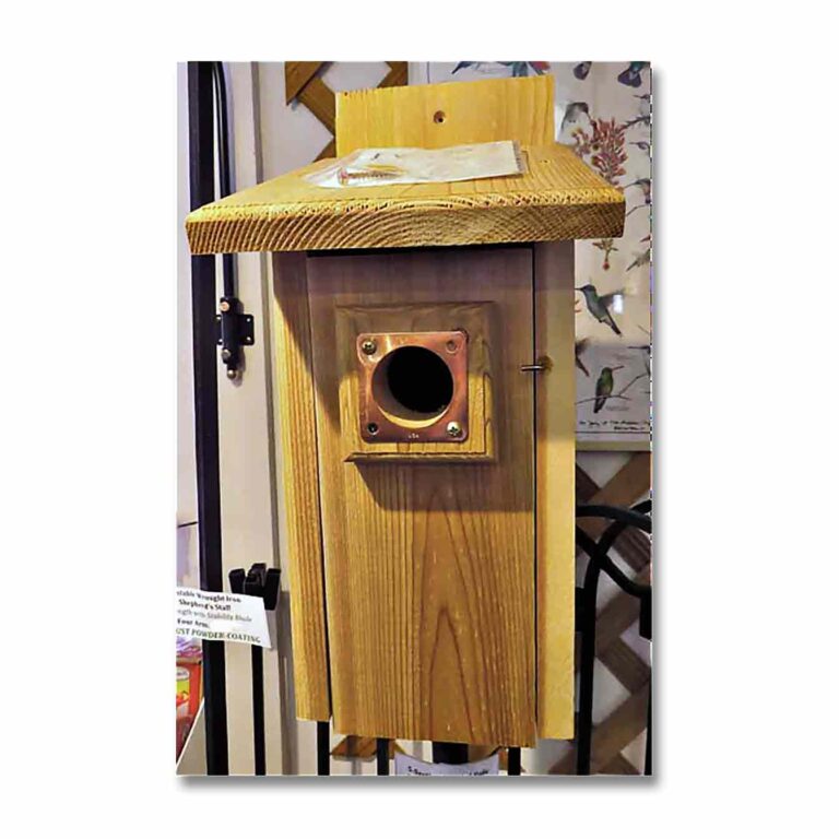 Copper Bluebird House Portal