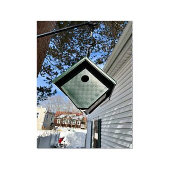 Recycled Hanging Wren House